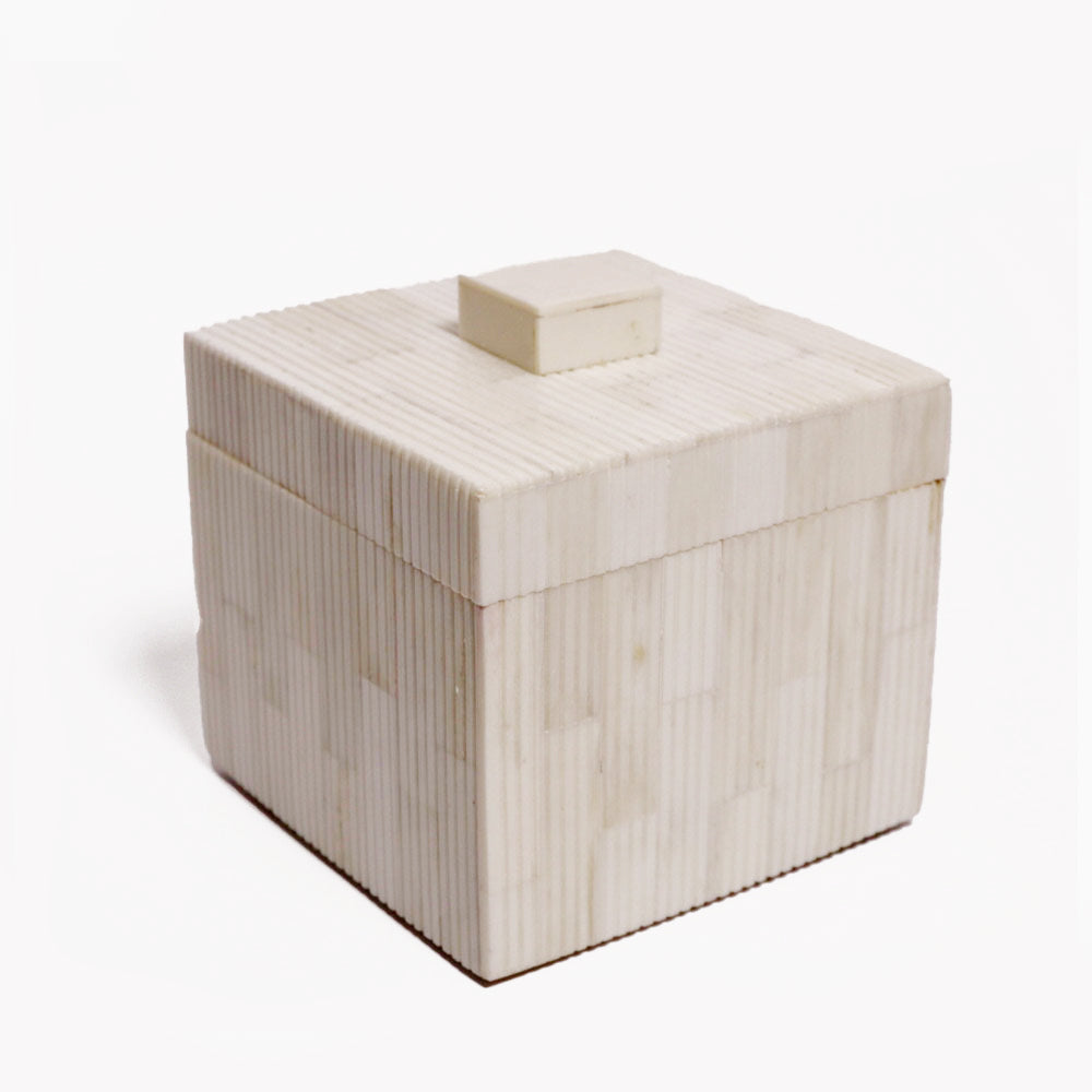 San Clemente Square Bone Box – Bianca Ecklund Design